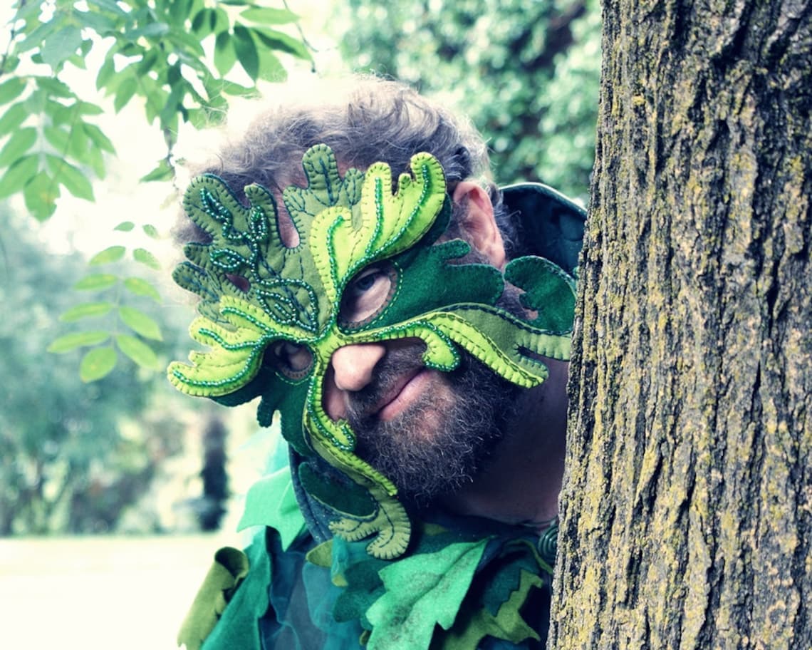 Leaf Mask PDF Pattern | Etsy