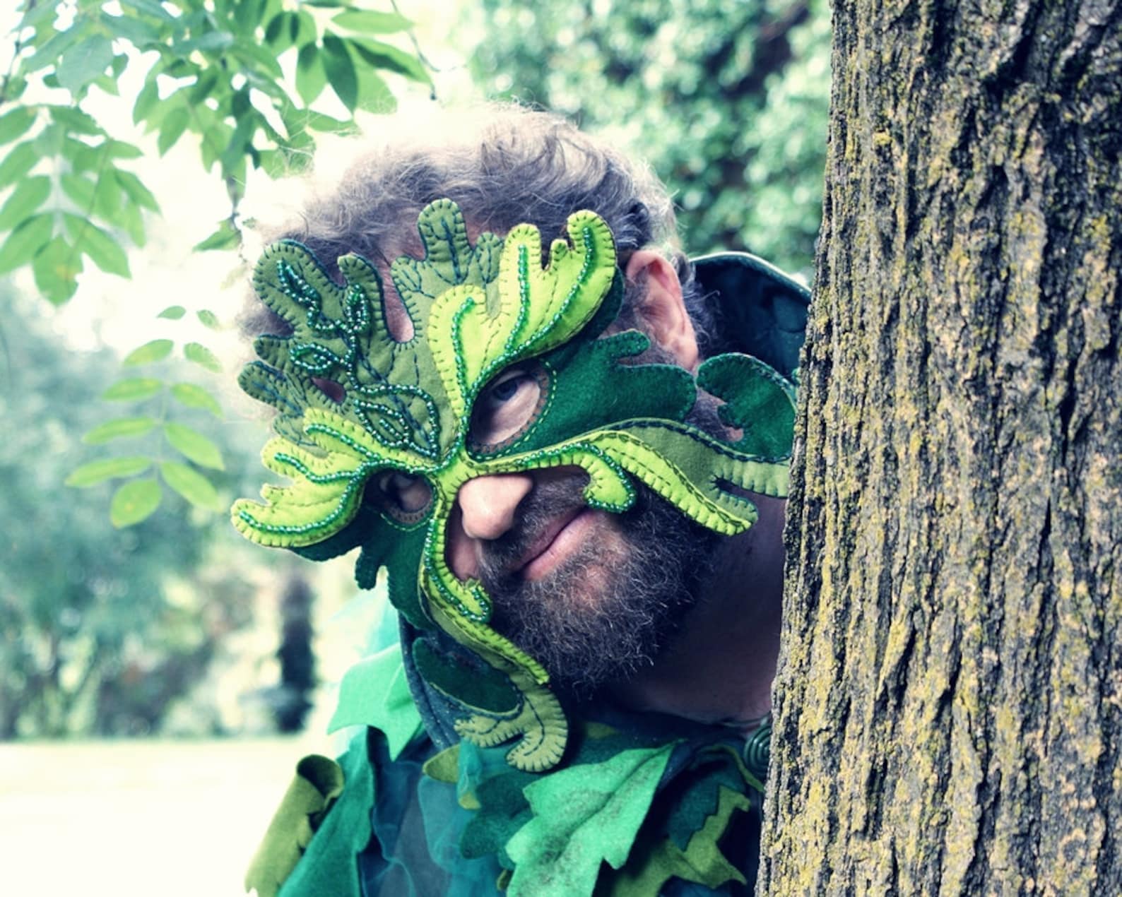 Leaf Mask PDF Pattern | Etsy