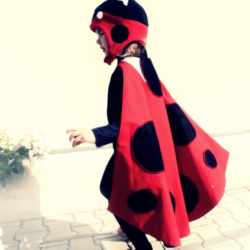 Ladybug Cape - Etsy