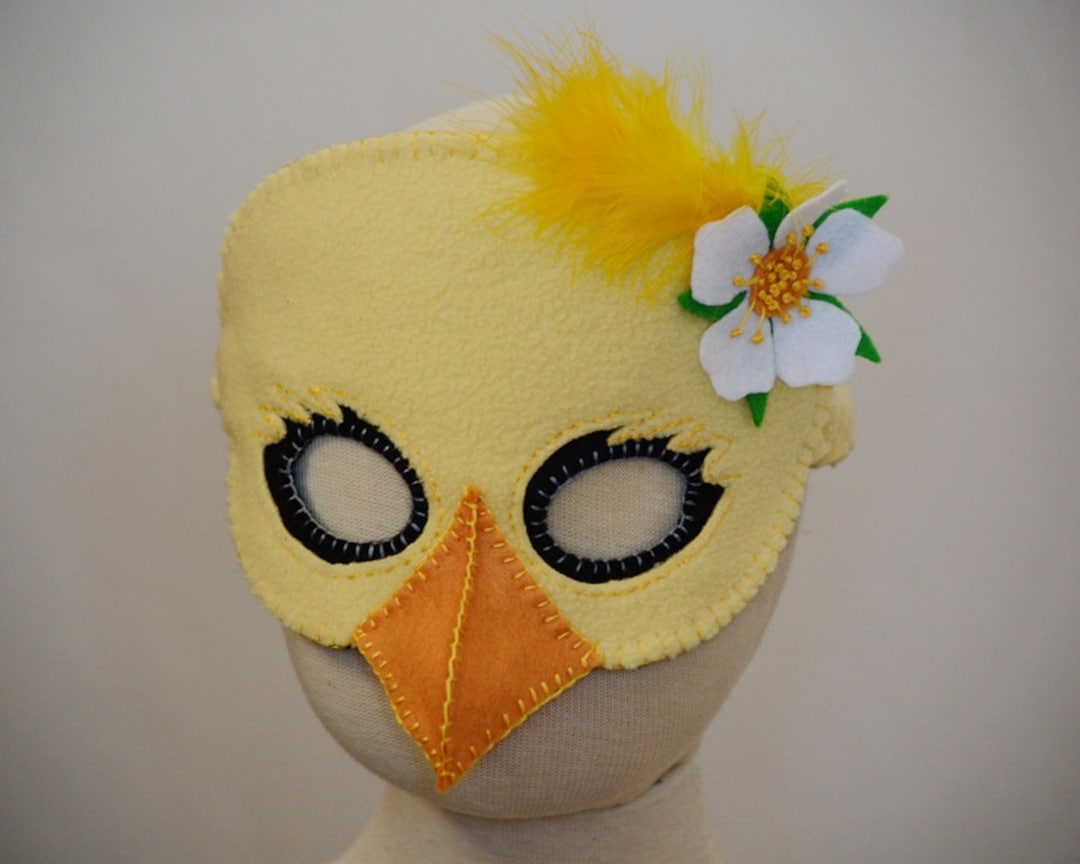 Lil' Chick Mask PDF Pattern - Etsy