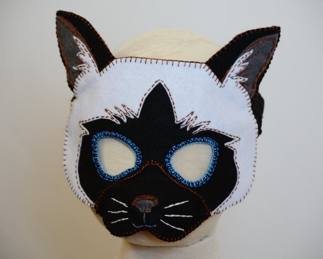 Cat Mask PDF Pattern - Etsy