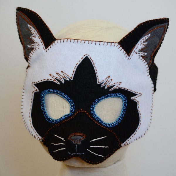 Siamese Cat Therian Mask - Etsy