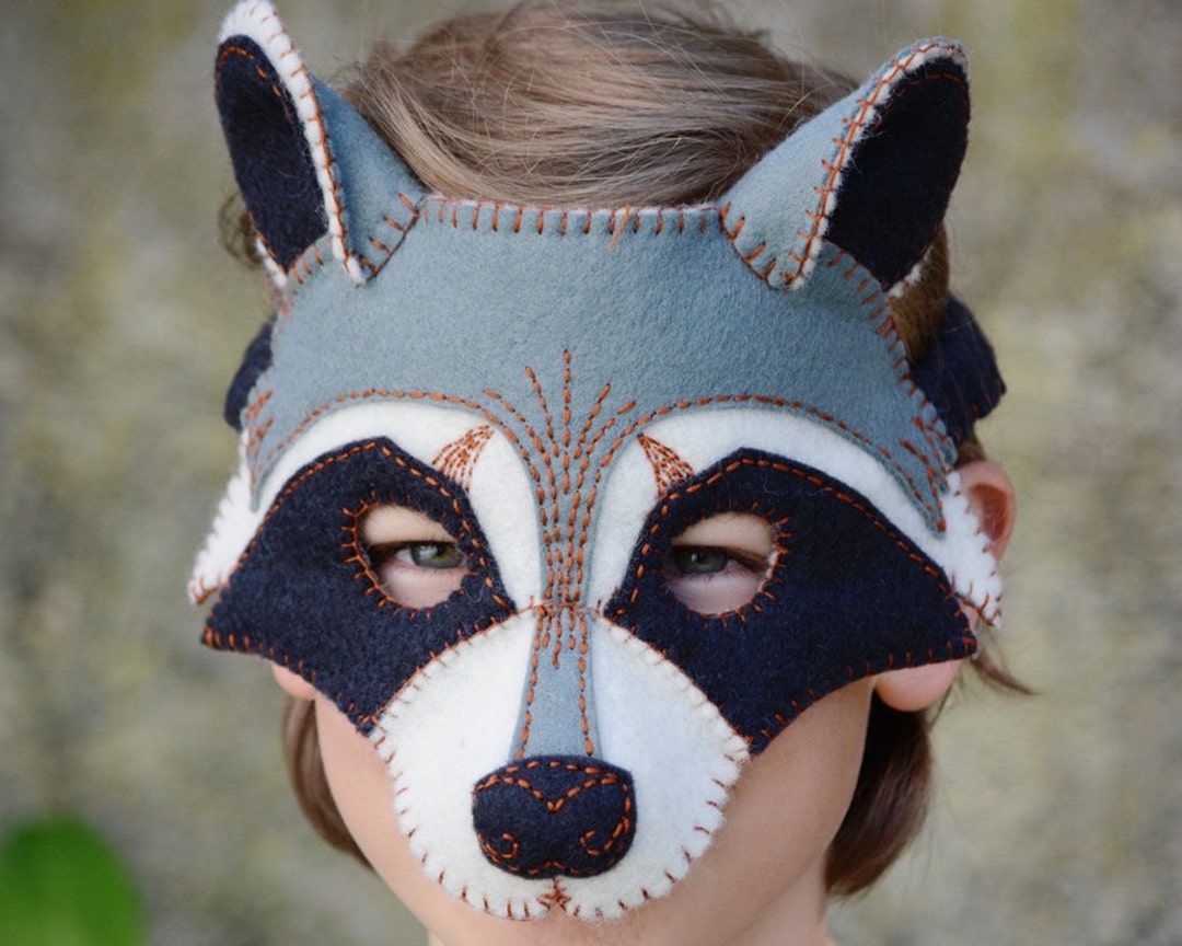 Raccoon Mask PDF Pattern - Etsy