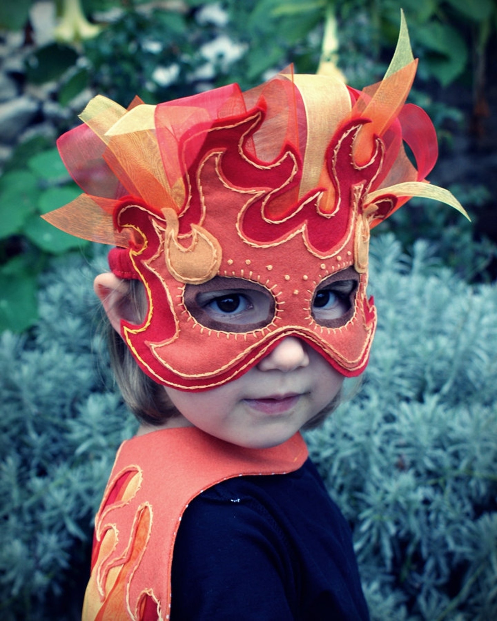 Fire Mask PDF Pattern | Etsy