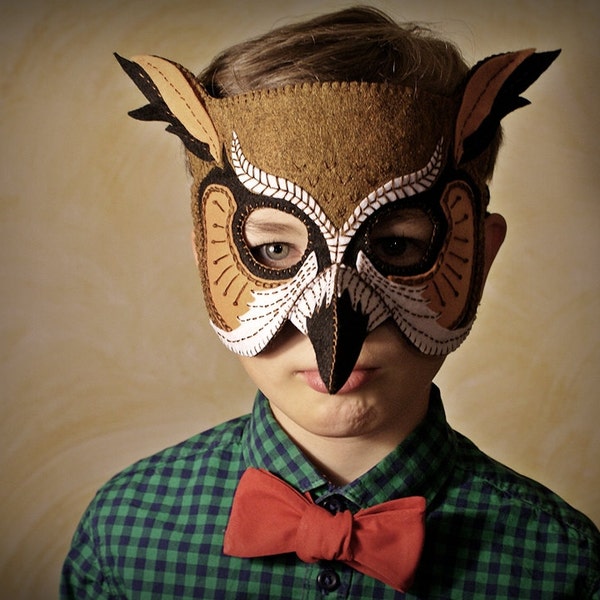 Owl Mask - Etsy