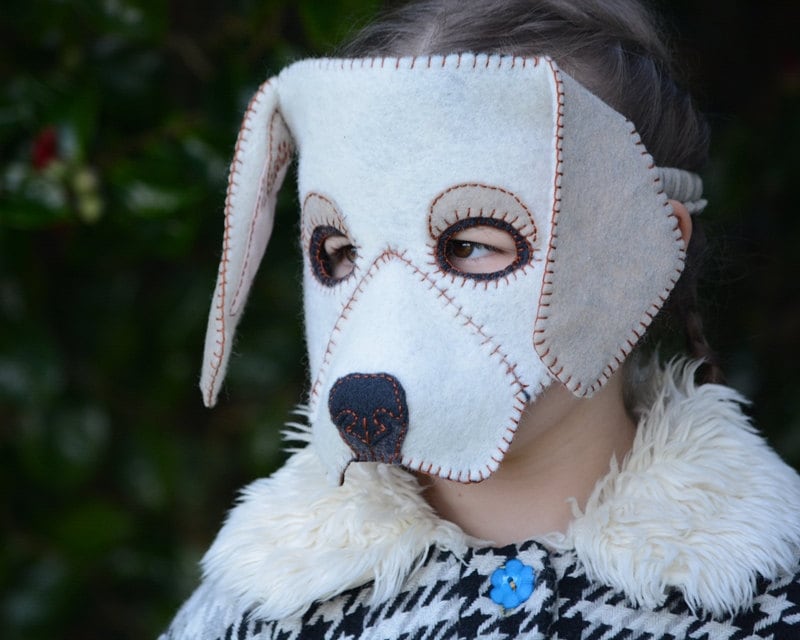 Dog Mask PDF Pattern - Etsy