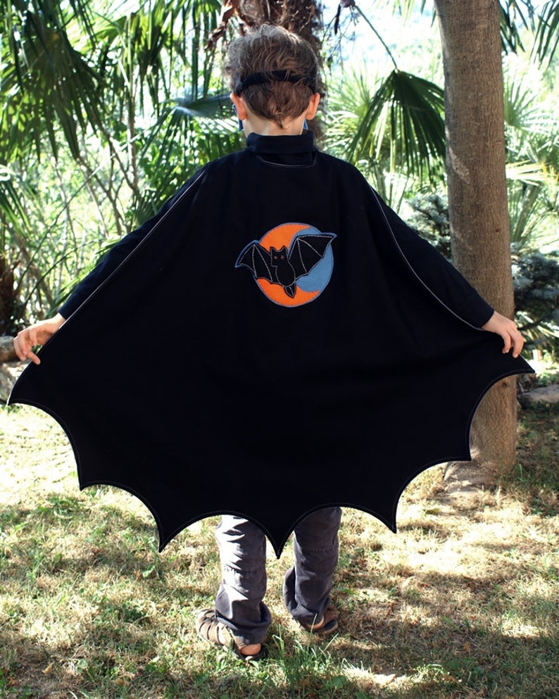 COMBO Super Bat Cape & Mask PDF Pattern - Etsy