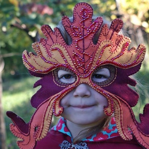 Leaf Mask PDF Pattern - Etsy