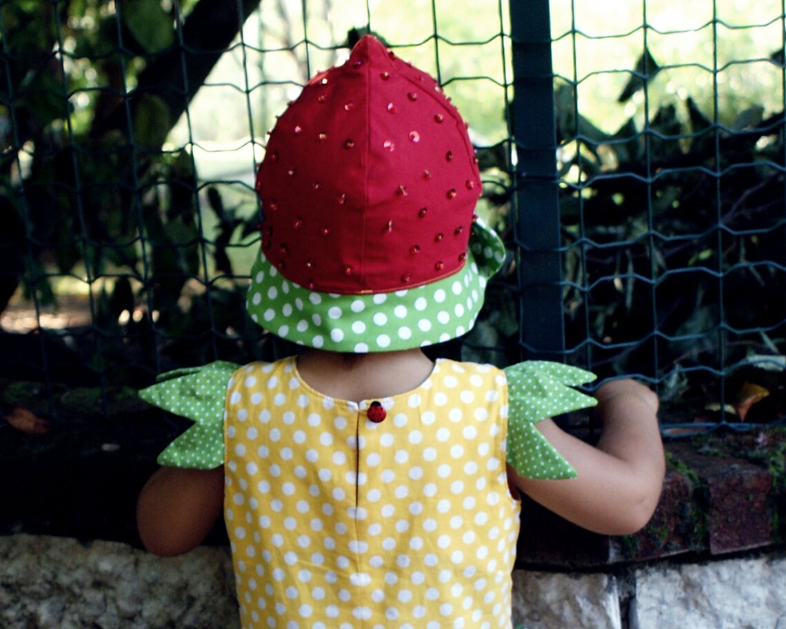 Strawberry Hat PDF Pattern - Etsy