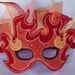 Fire Mask PDF Pattern - Etsy