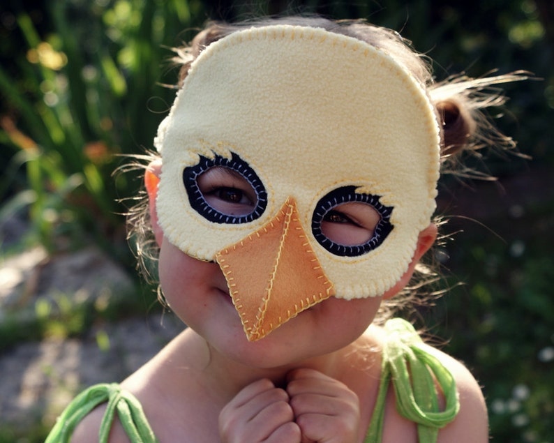 Lil' Chick Mask PDF Pattern | Etsy