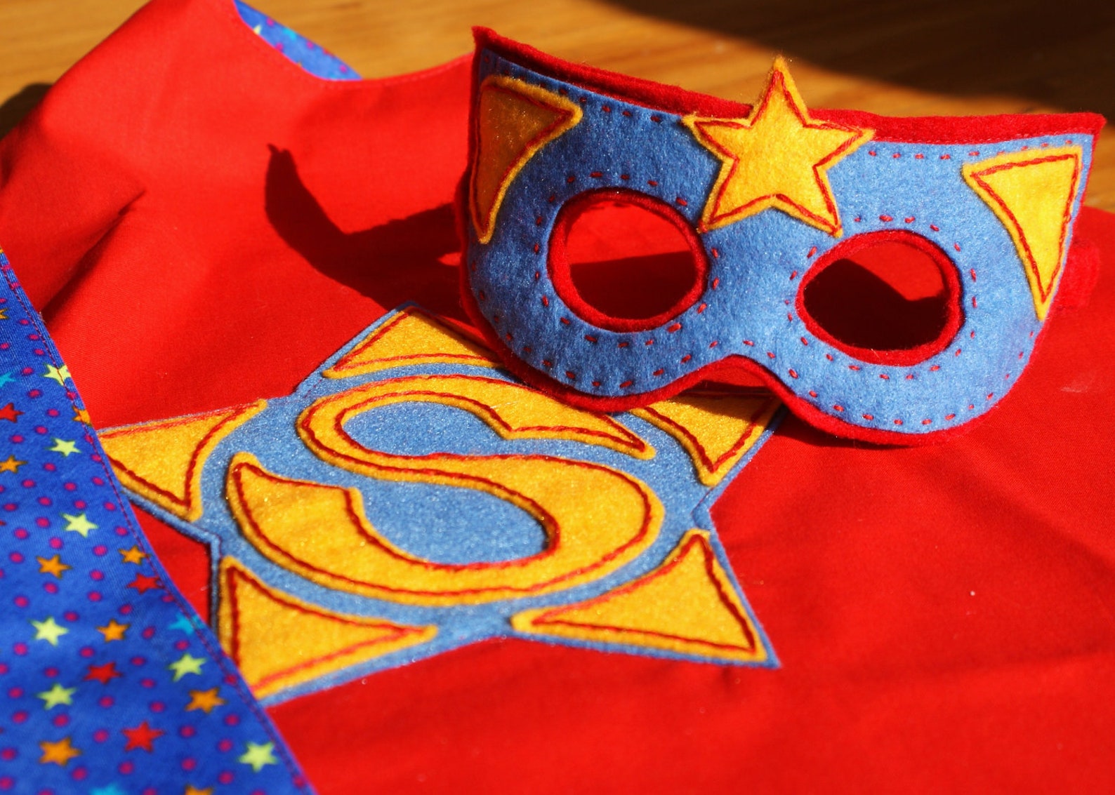 COMBO Super Cape & Super Mask PDF Pattern - Etsy