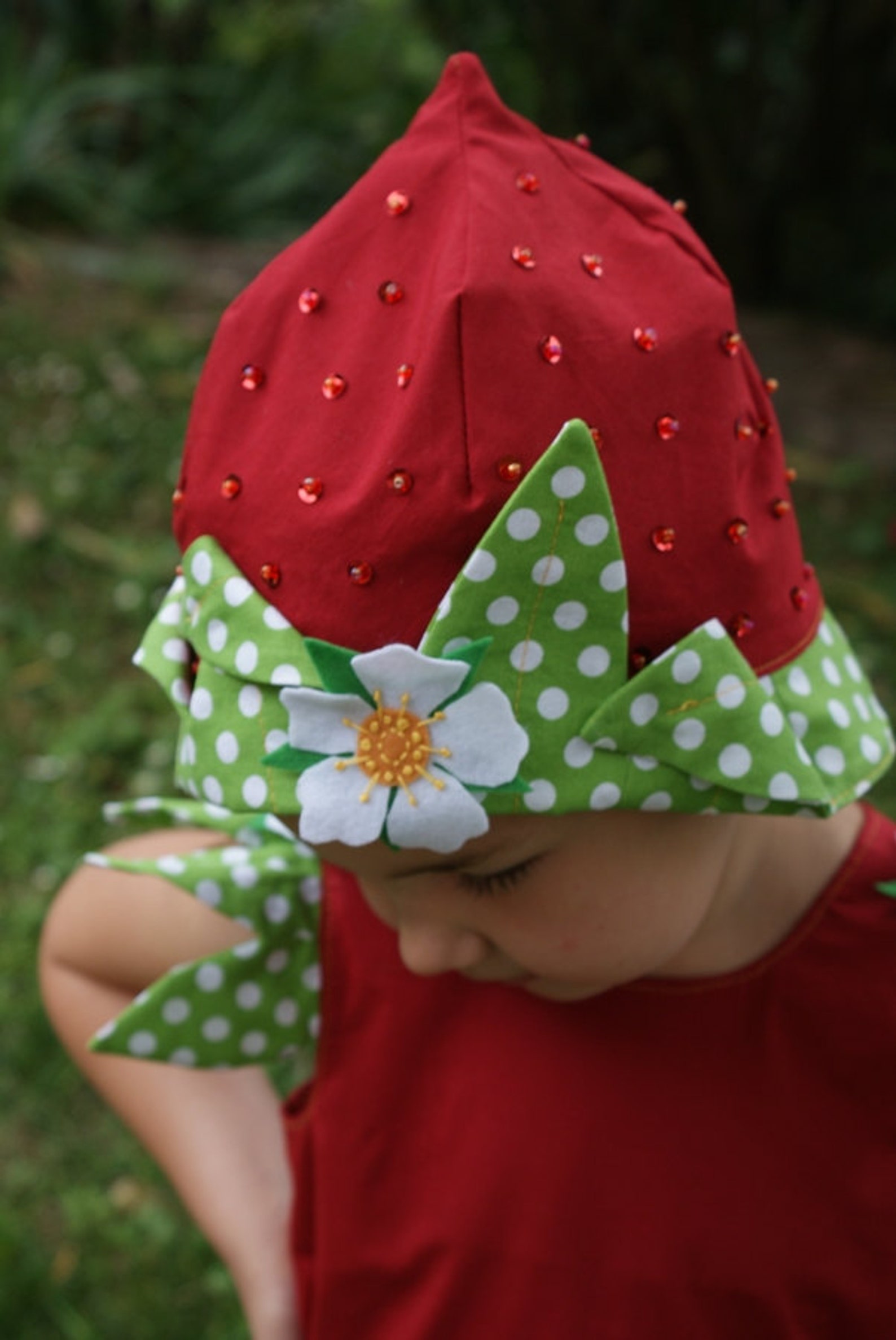 Strawberry Hat PDF Pattern - Etsy