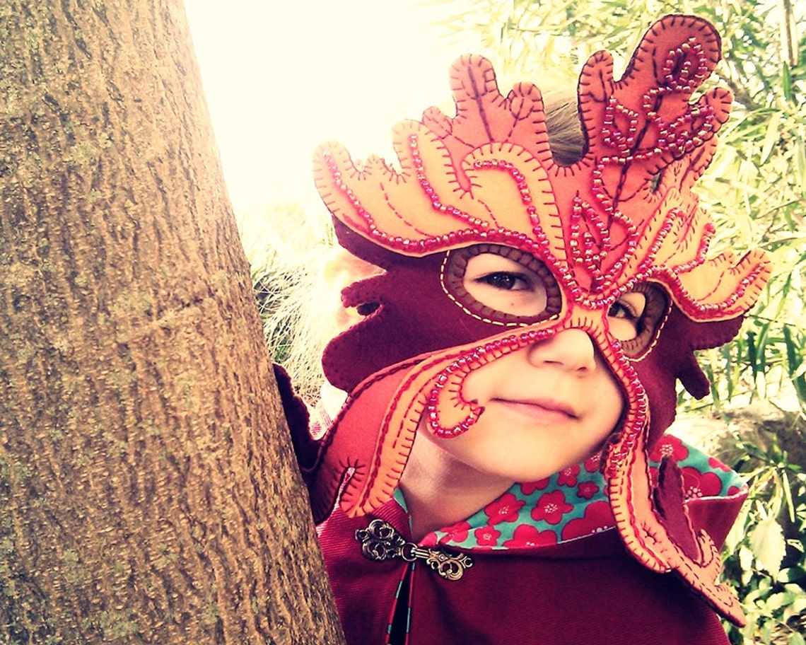 Leaf Mask PDF Pattern - Etsy