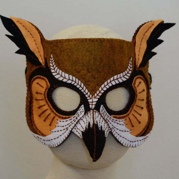 Owl Mask - Etsy