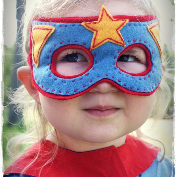 Felt Superhero Mask - Etsy