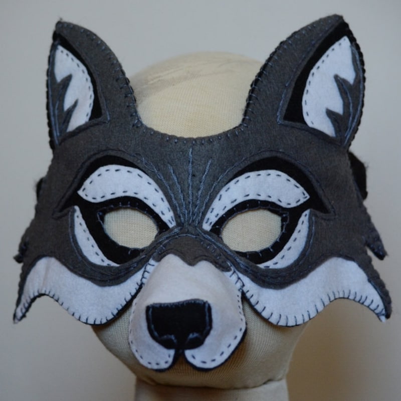 Wolf Mask - Etsy