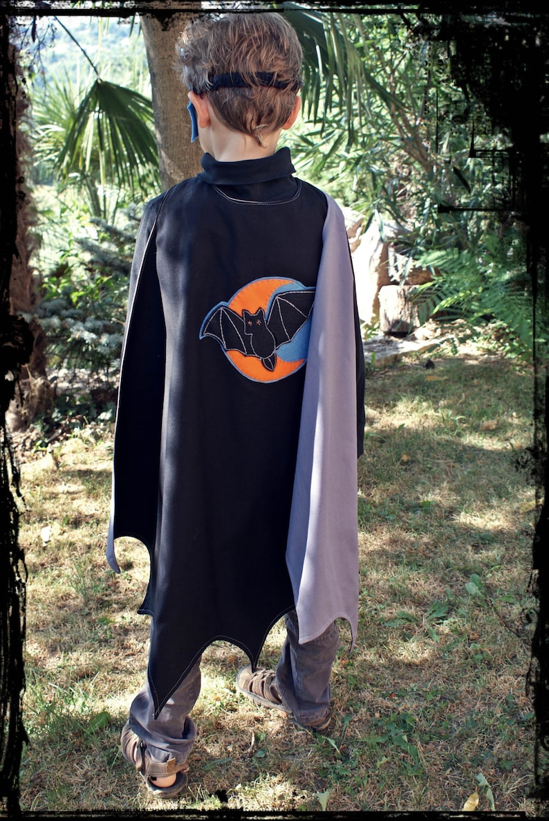 Super Bat Cape PDF Pattern - Etsy Australia