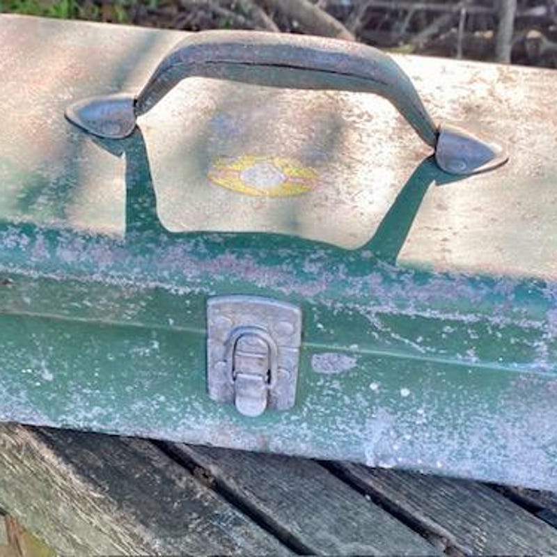 Vintage Tackle Box - Etsy