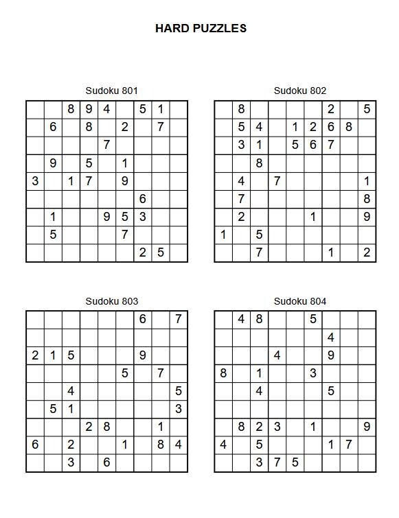 1200 Sudoku Puzzle Mega Bundle – Easy, Medium & Hard | Printable PDF ...