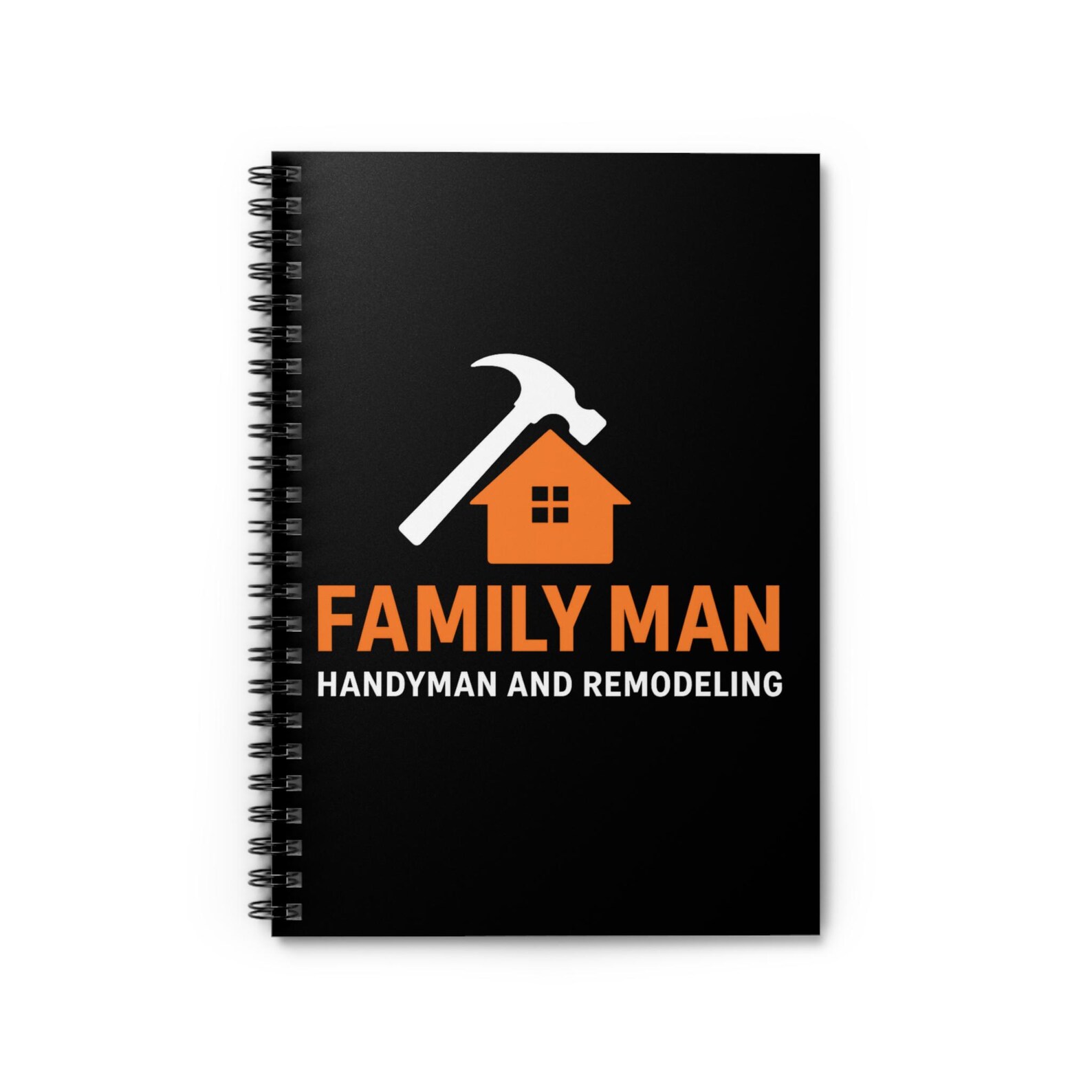 Handyman Spiral Notebook - Perfect for DIY Enthusiasts, Family Man ...