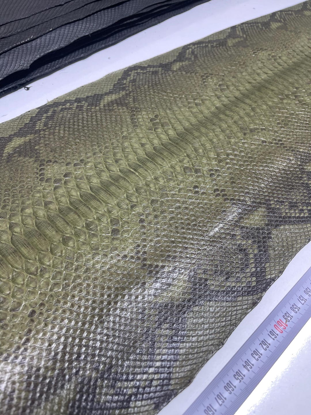 Leather Hide - Python, Python Leather, Natural Python Snakeskin – Genuine Leather Hide for ...