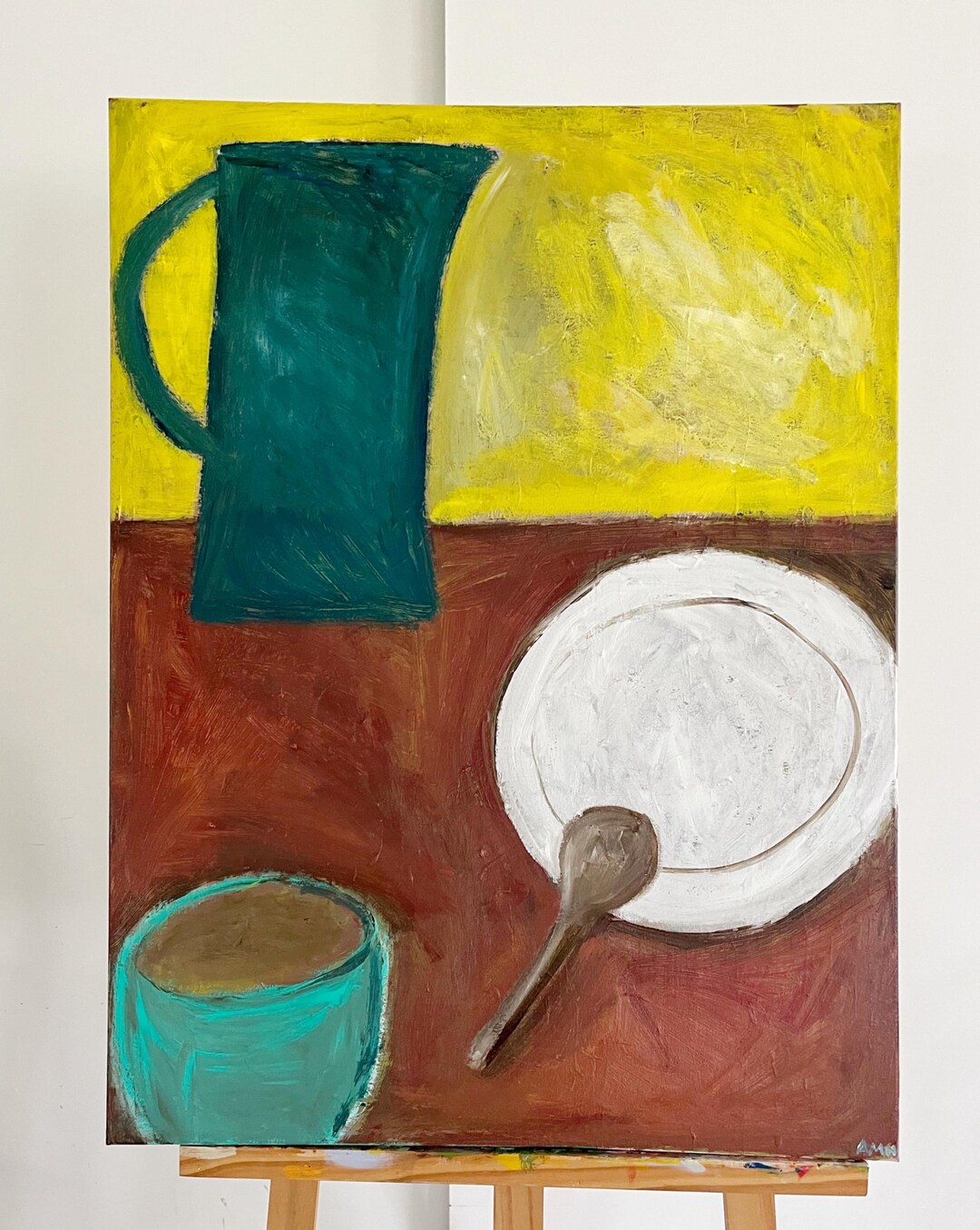 Still Life Abstract Painting Wall Art for the Home Contemporary Art ...