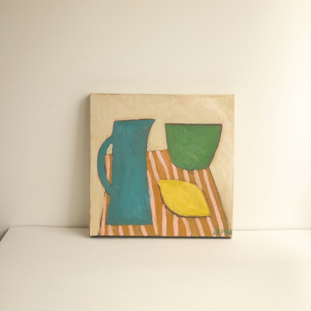 Abstract Still Life Oil Painting Art for the Home Contemporary Art ...