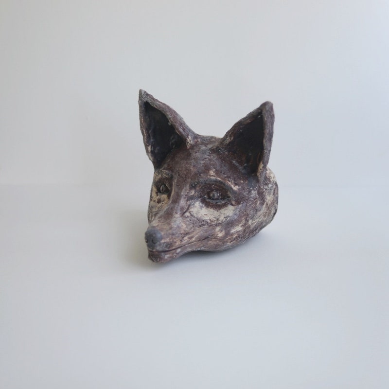 Ceramic Fox - Etsy