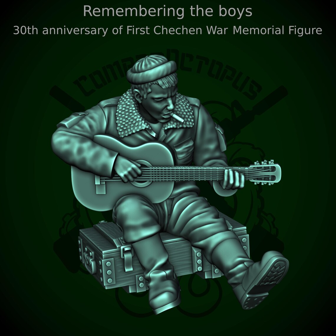 Combat Octopus Modern Miniatures, First Chechen War Soldier With Guitar ...