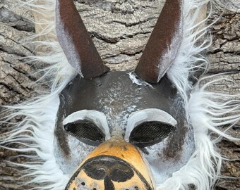 Brown Wolf Hand Made Therian Mask - Etsy