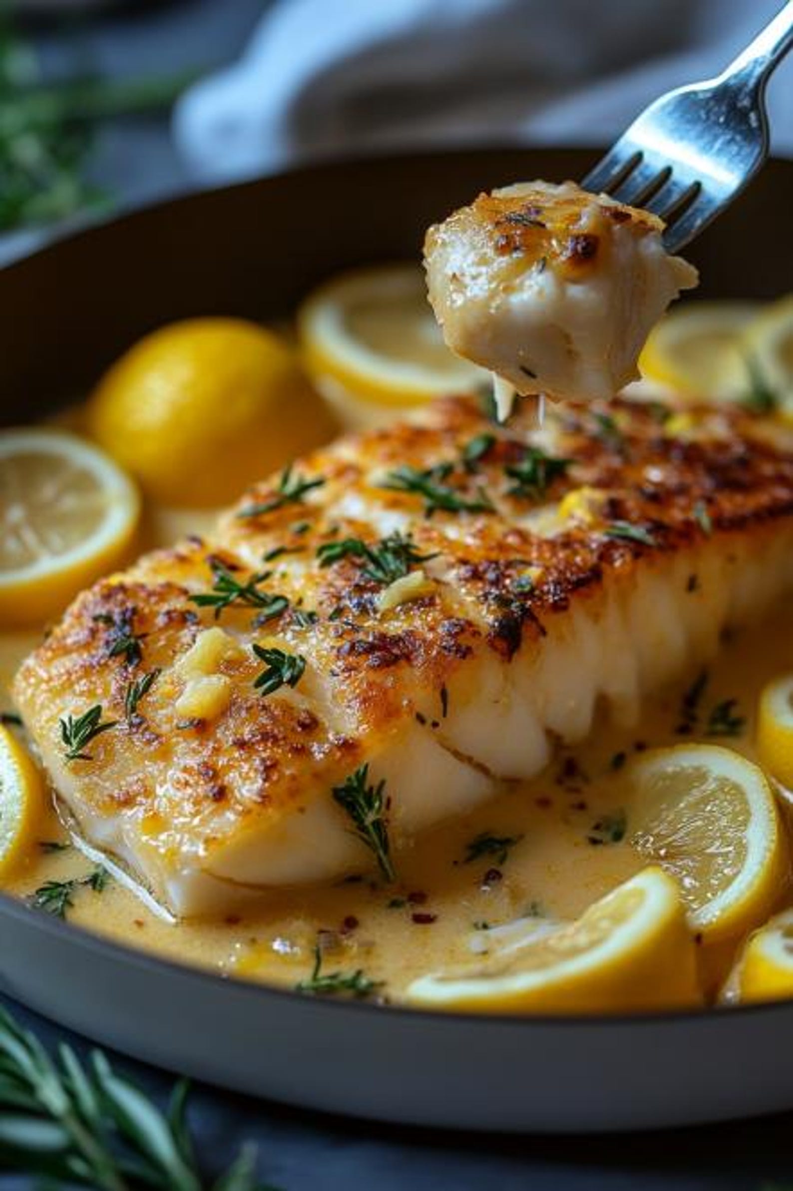 Lemon Butter Cod Recipe: Easy Garlic Fish Dinner (printable PDF) - Etsy