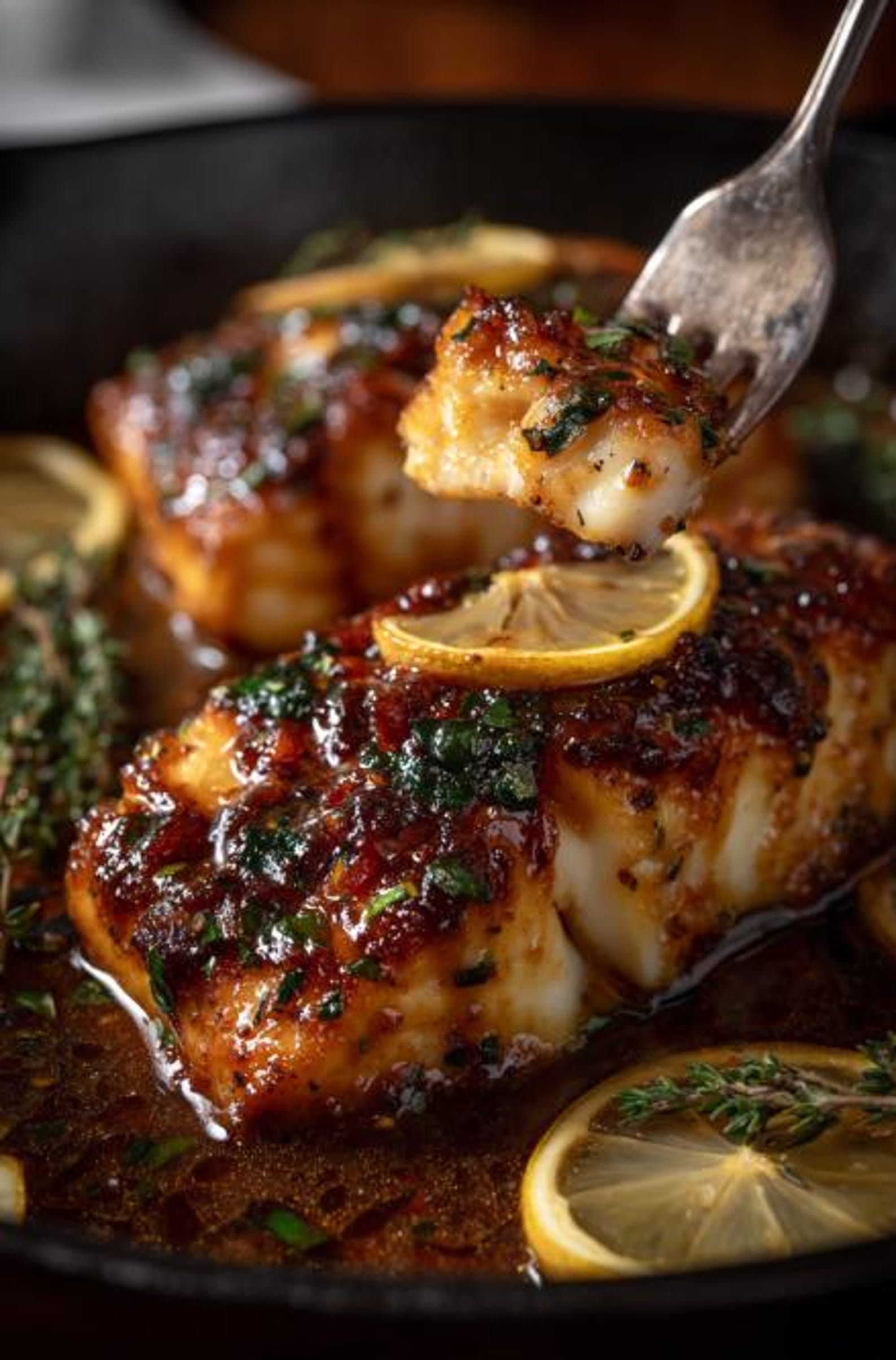 Lemon Butter Cod Recipe: Easy Garlic Fish Dinner (printable PDF) - Etsy UK