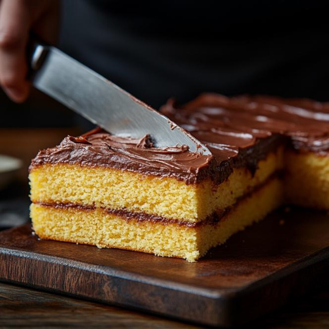 BEST RECIPE for the Classic Yellow Cake With Rich Chocolate Frosting ...