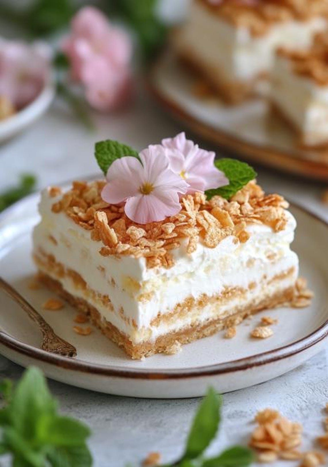 No-bake Caramel Cornflake Dessert Bars Recipe (PDF) - Etsy