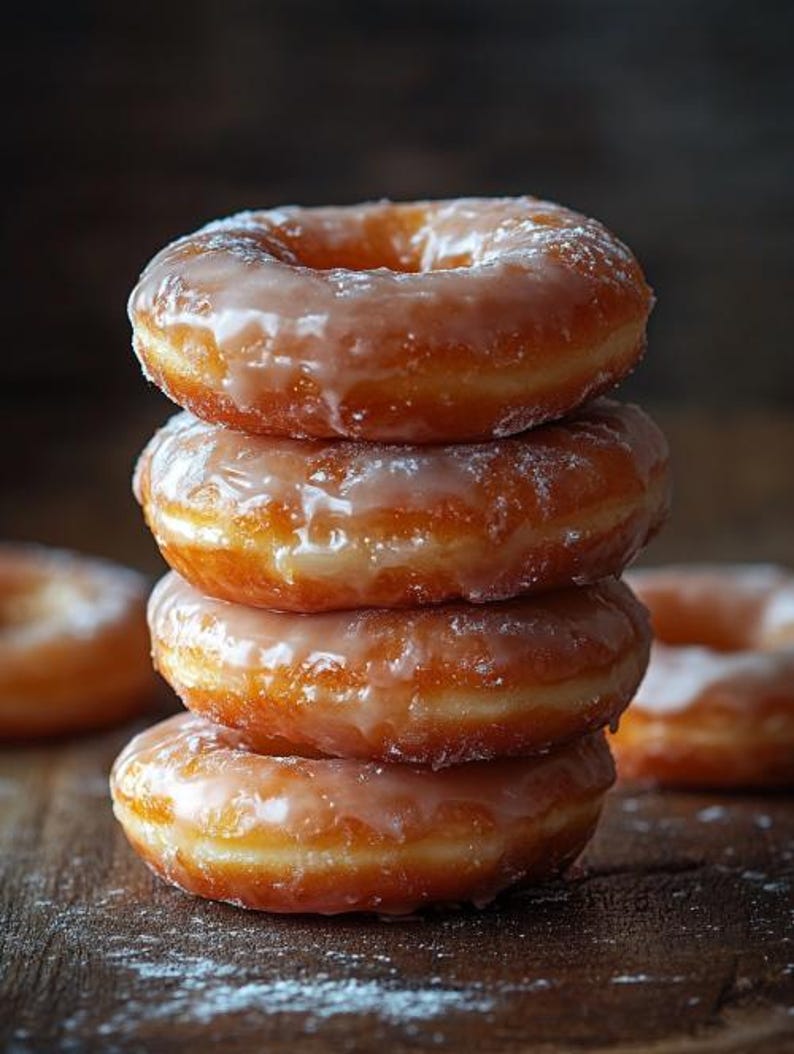 BEST RECIPE for Fluffy Glazed Donut Recipe PDF | Homemade Yeast Donuts ...