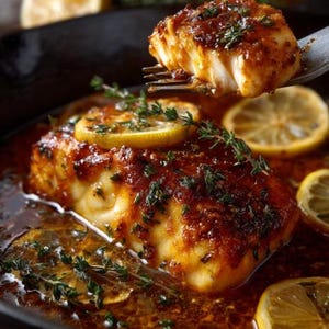 Lemon Butter Cod Recipe: Easy Garlic Fish Dinner (printable PDF) - Etsy