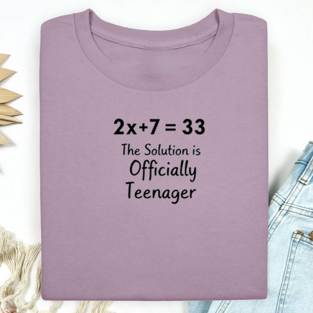 13th Birthday, Math's Equation, Algebra, Math's Nerd, Math's Lover,fun ...