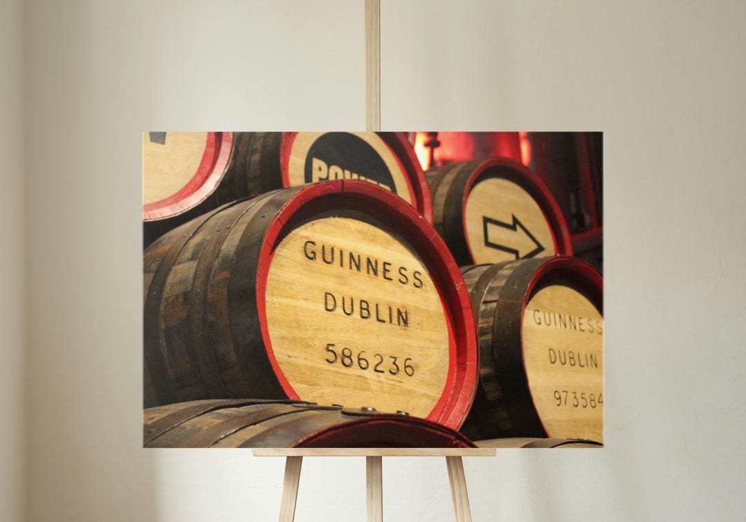 Guinness Dublin Barrel Wall Art - Irish Pub Decor Digital Download ...