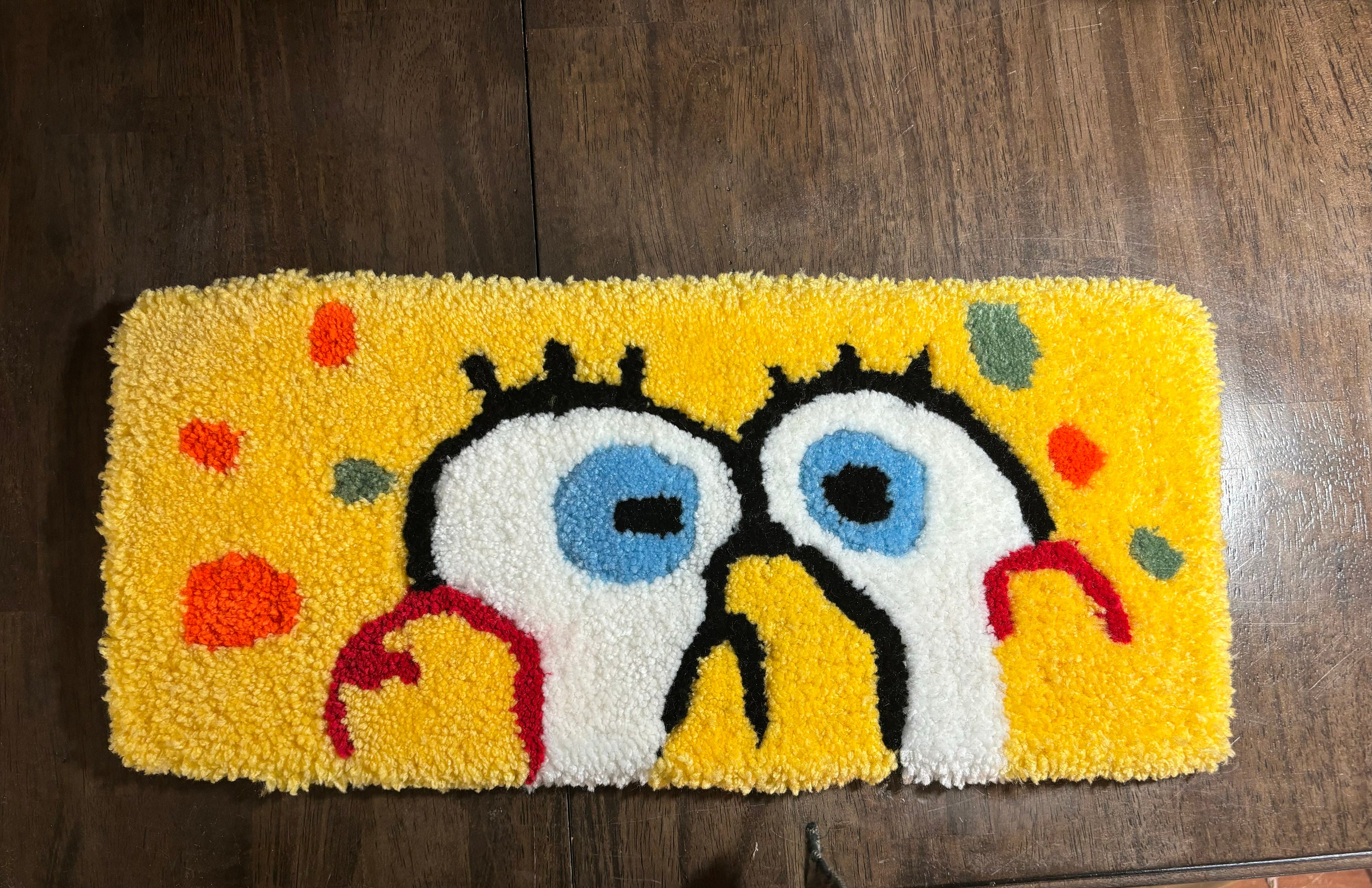 Sponge Bob Keyboard Rug - Etsy