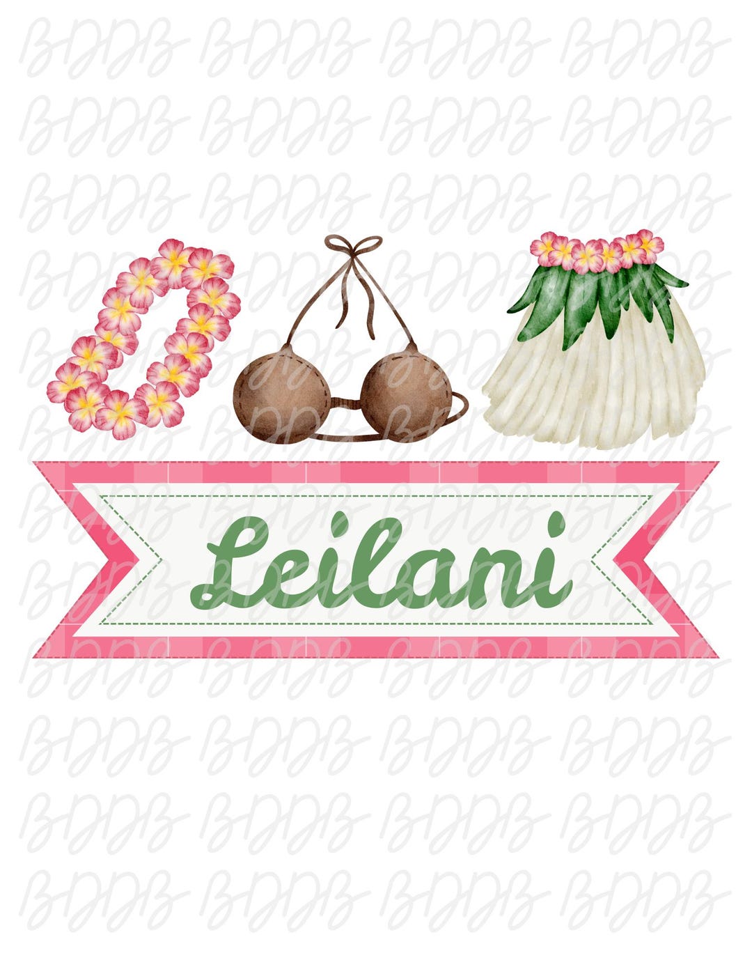 Hula Png, Luau Png, Hawaiian Png, Hula Skirt, Personalized - Etsy