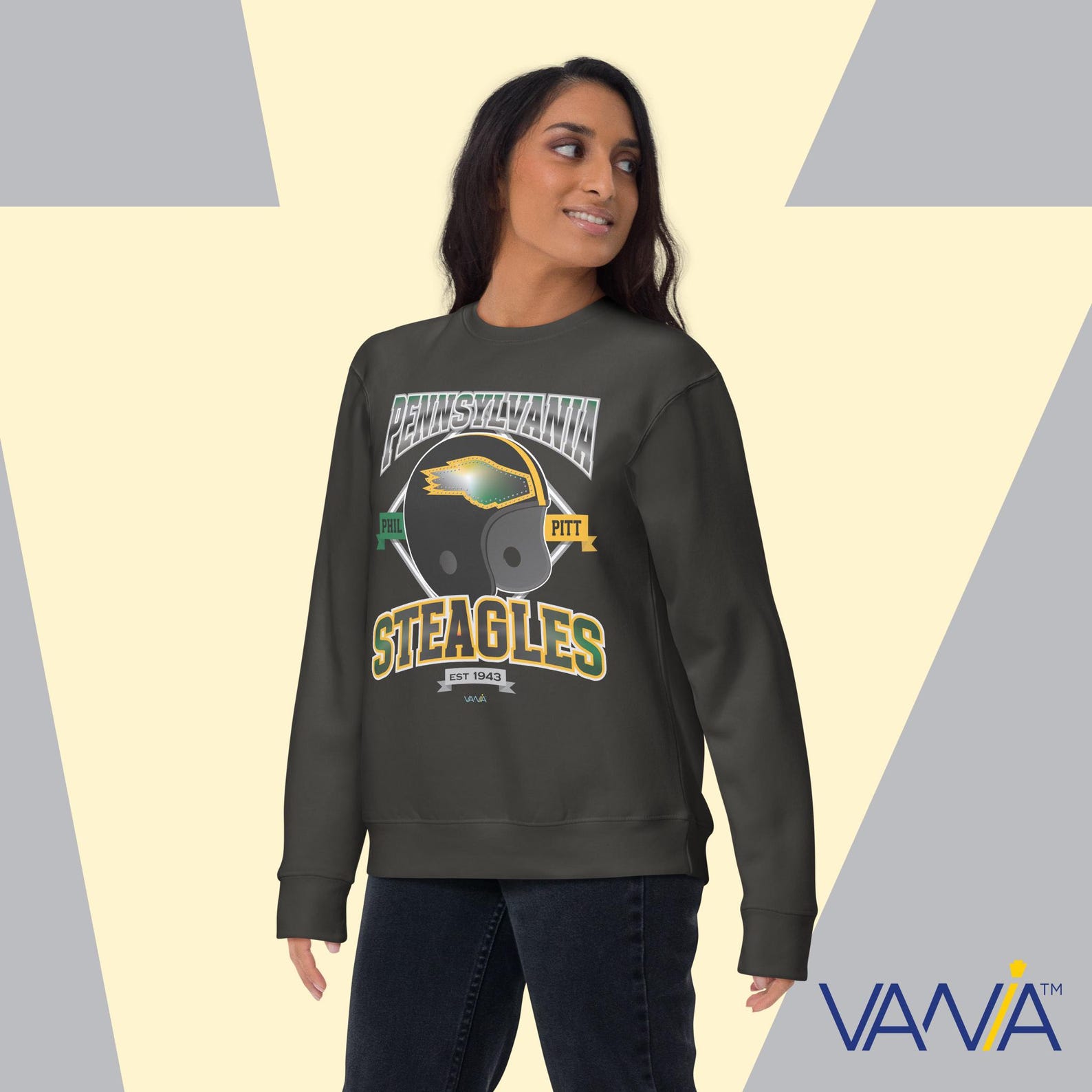 STEAGLES NFL Sweatshirt | Retro Steelers/eagles Him/her Shirt, 1943 NFL ...