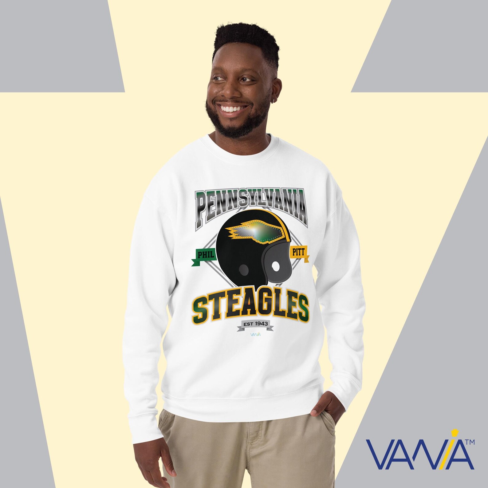 STEAGLES NFL Sweatshirt | Retro Steelers/eagles Him/her Shirt, 1943 NFL ...