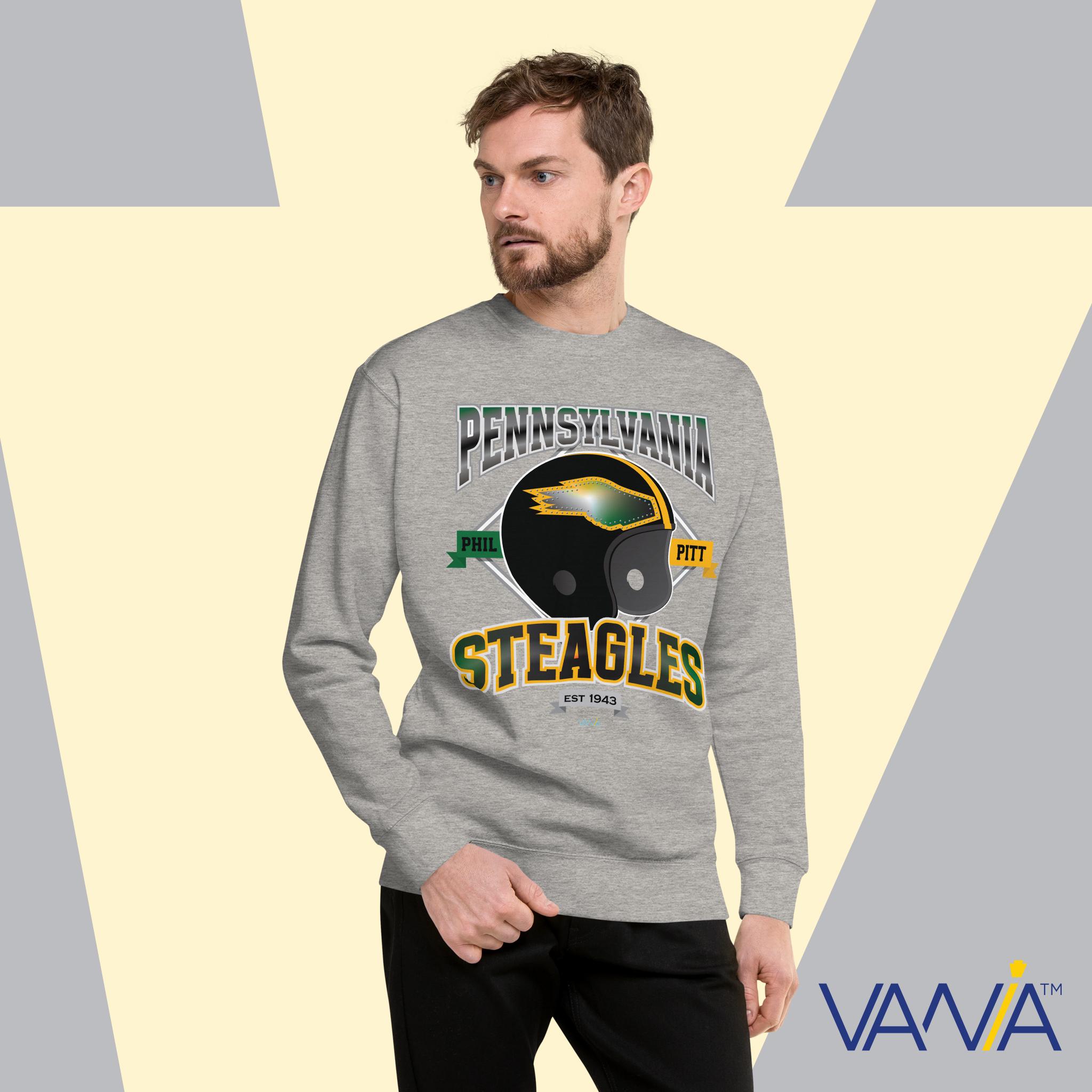 STEAGLES NFL Sweatshirt | Retro Steelers/eagles Him/her Shirt, 1943 NFL ...