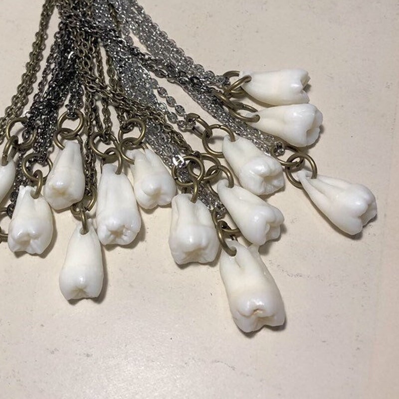 Human Teeth Jewelry - Etsy UK