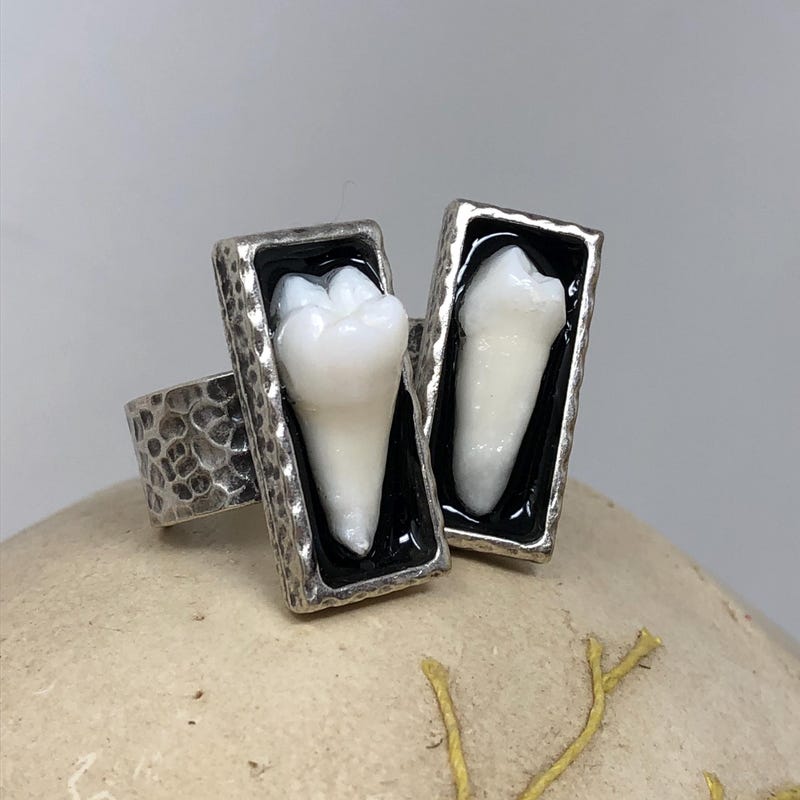 Tooth Ring - Etsy
