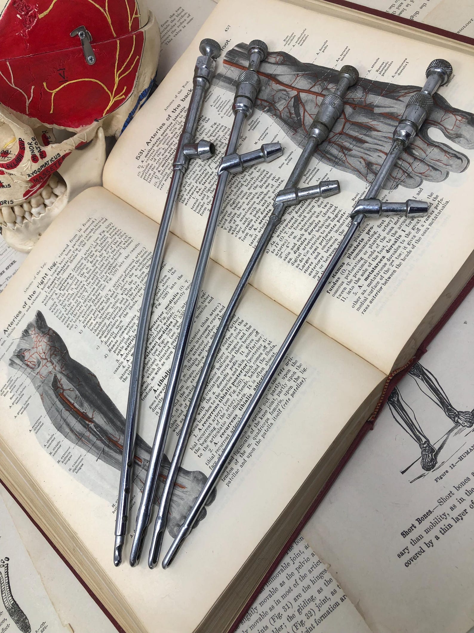 One Embalming Trocar Arterial Drain Tube Vintage Mortician Tool - for ...
