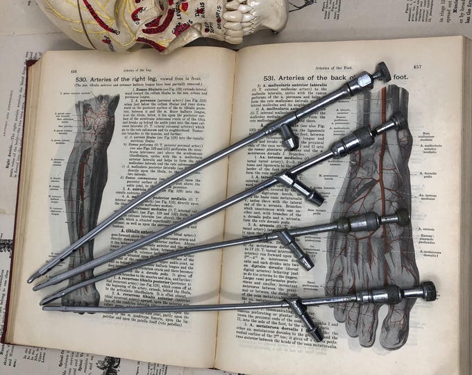 One Embalming Trocar Arterial Drain Tube Vintage Mortician Tool - for ...