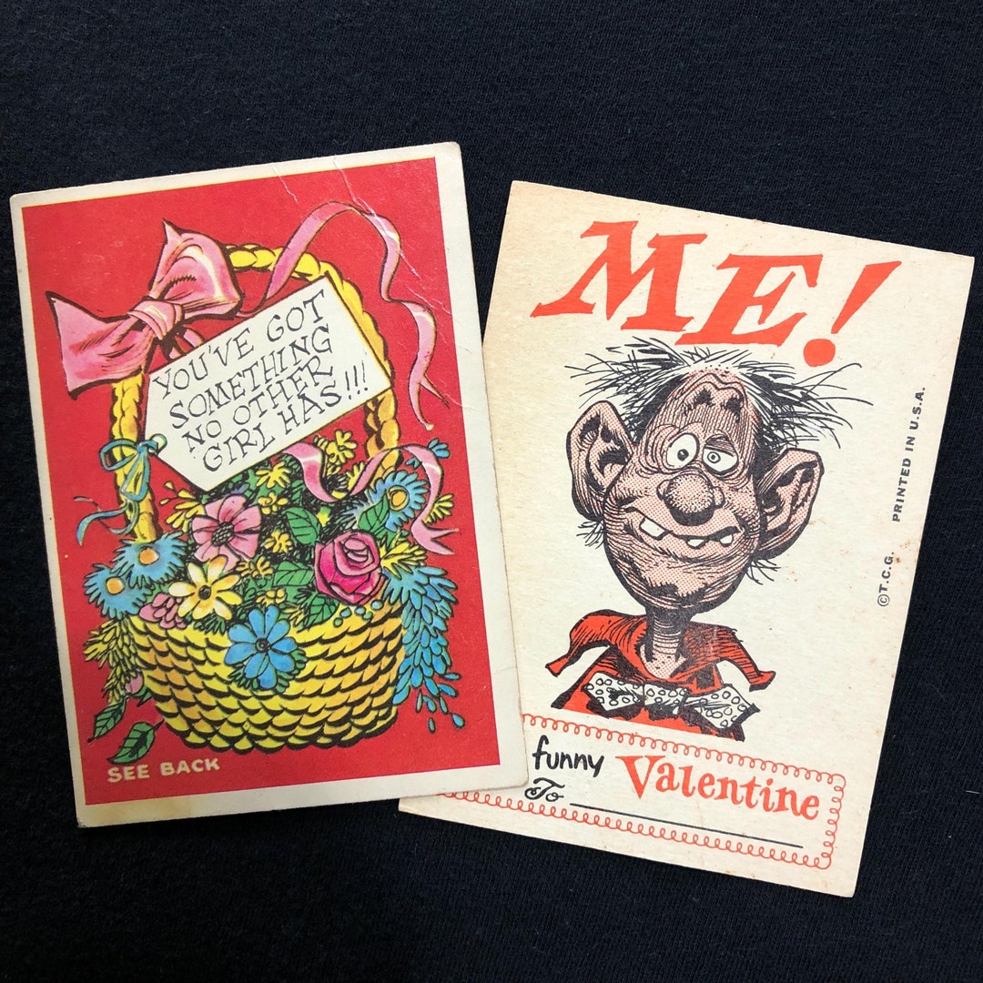 1950s Snarky Valentine Card You've Got Something No Other Girl Has Me ...