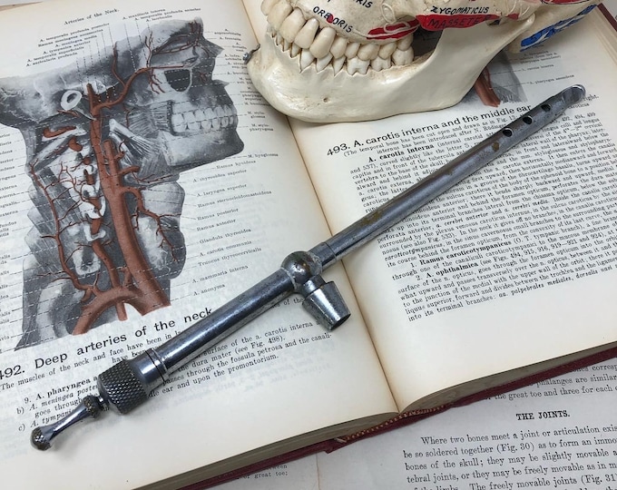 LAST ONE One Trocar Arterial Drain Tube Vintage Embalming Mortician ...